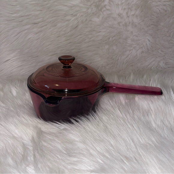 Pyrex | Kitchen | Pyrex Corning Ware Visions Cranberry Cookware Liter ...